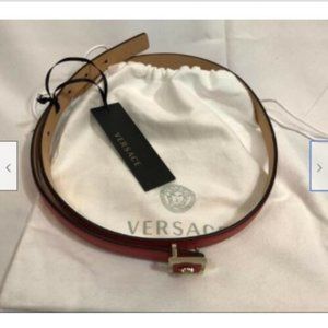 Versace | Accessories | Authentic Nwt Versace Womens Belt Red 9 36 ...